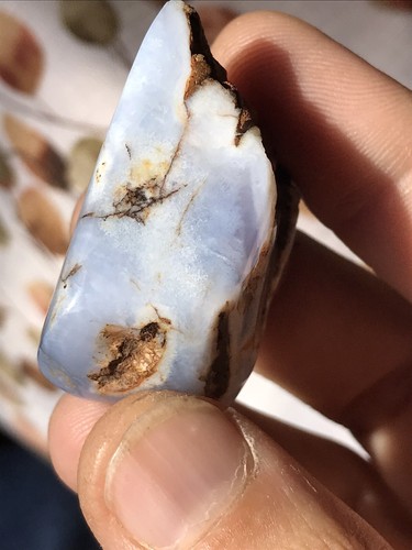 Ellensburg Blue Agate 178.8 Carats Very Rare Gemstone Mineral Specimen ...