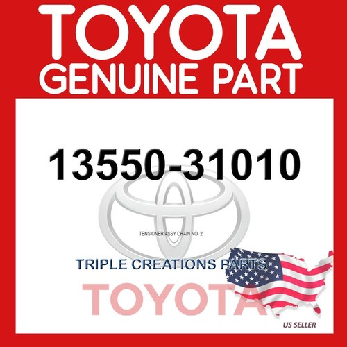 Genuine Toyota 13550-31010 Tensioner Assy Chain No. 2 1355031010 OEM | eBay