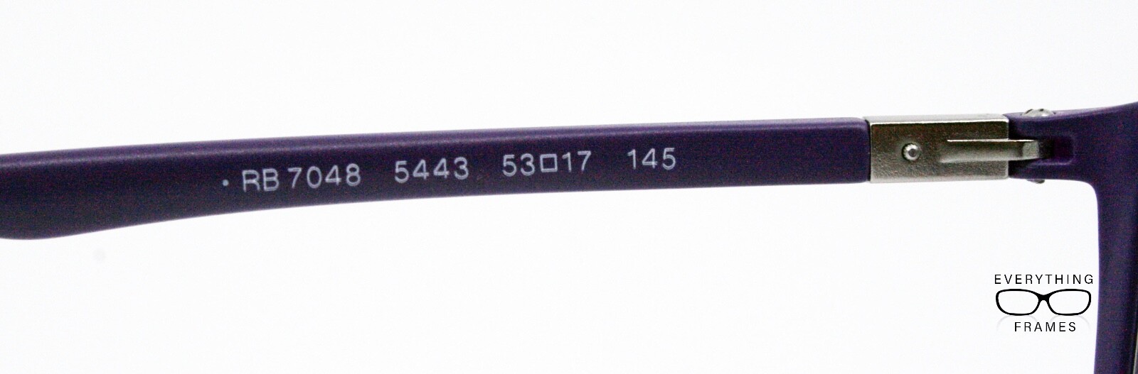 Ray Ban RB7048 5443 Purple Matte New Authentic Eyeglasses 53 | eBay