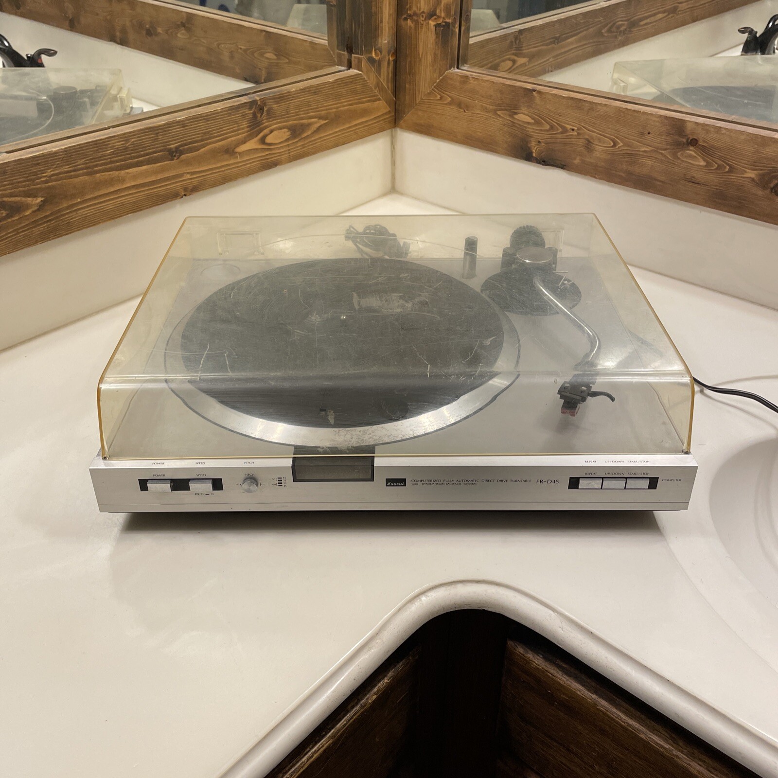 Sansui FR-D45 Computerized Fully Automatic Direct Drive Turntable | eBay