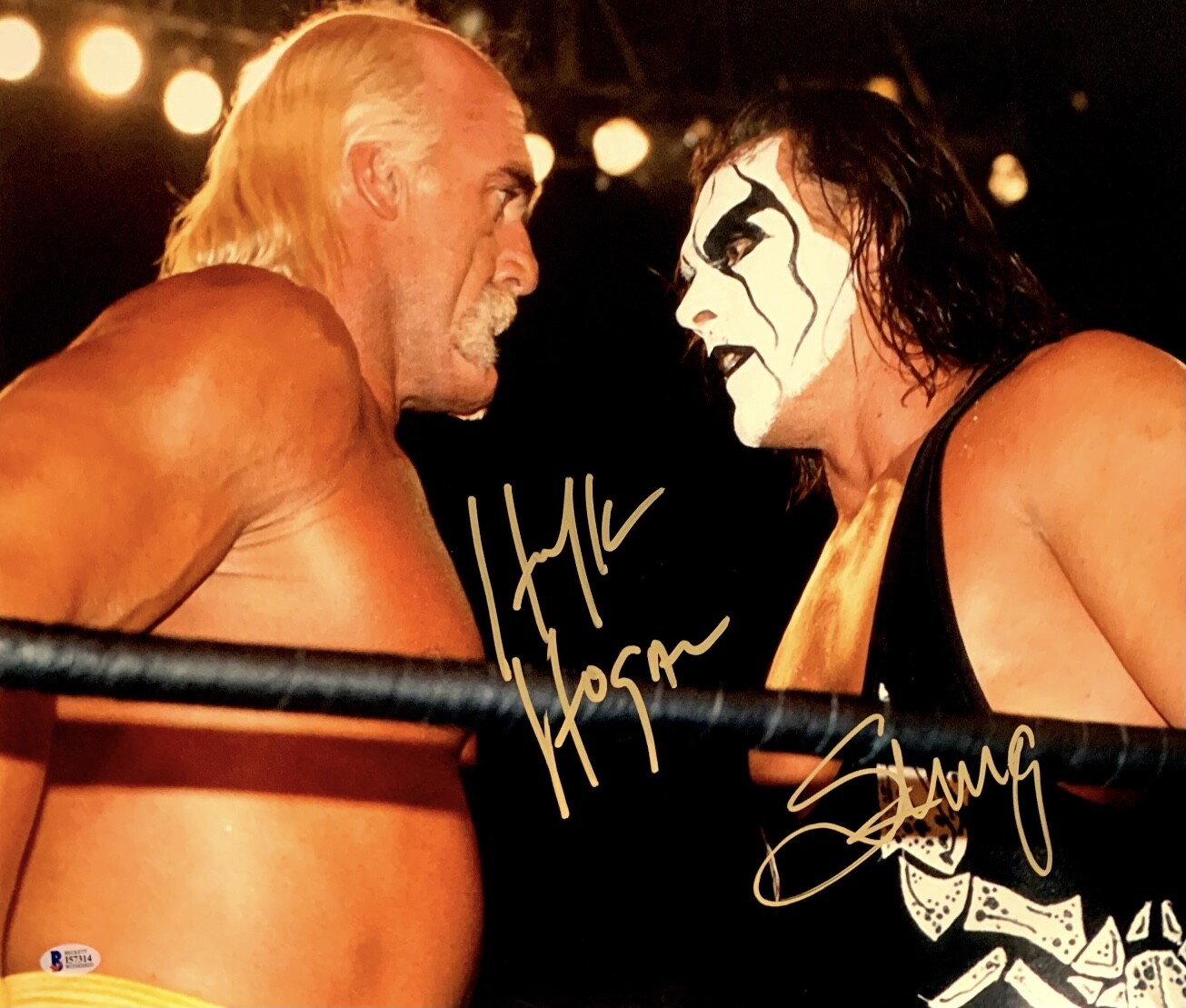 Hulk Hogan Autographed Memorabilia | Signed Photo, Jersey, Collectibles ...
