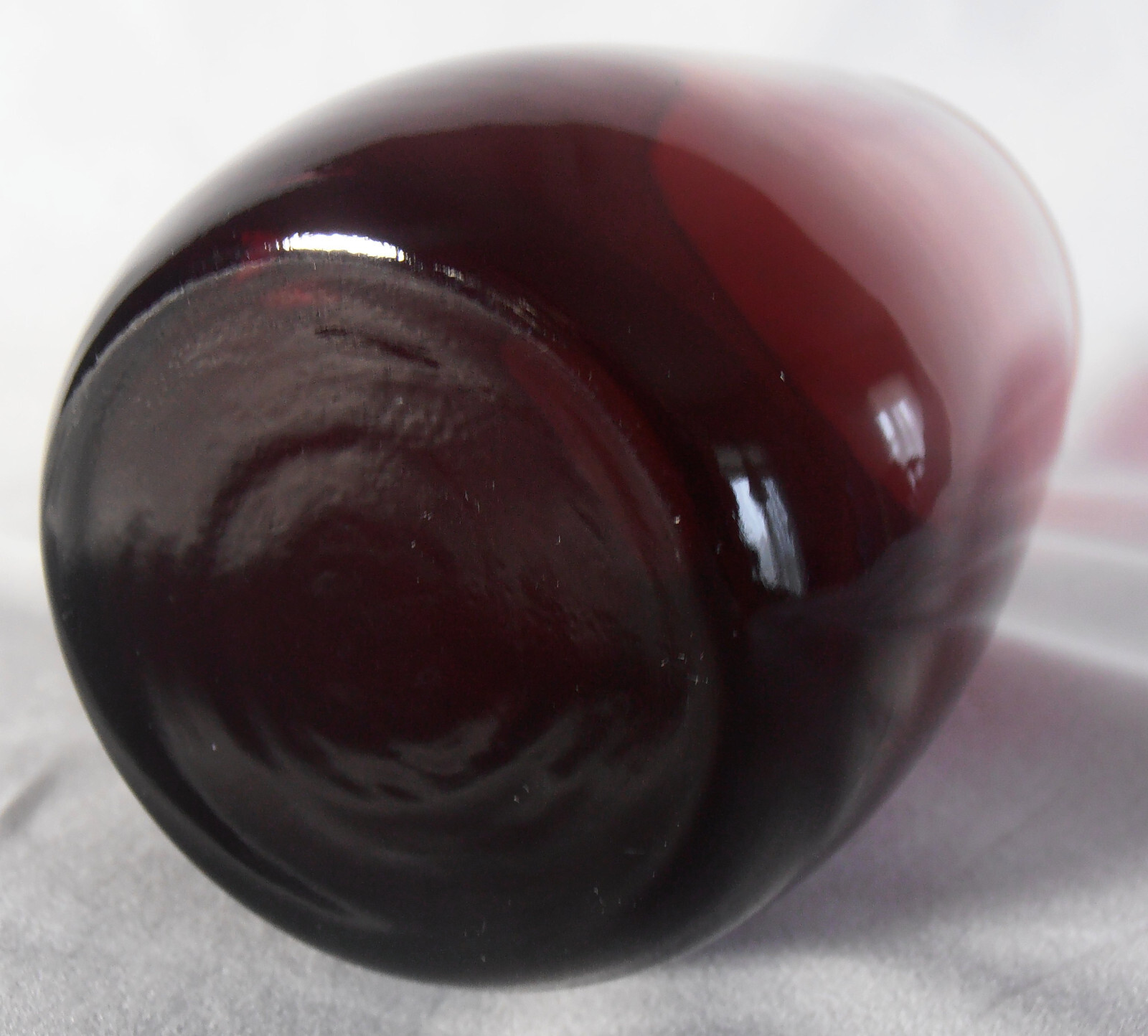 Set of 5 Anchor Hocking Royal Ruby Red Roly Poly 4-1/4" Glass Tumbler 8 ...