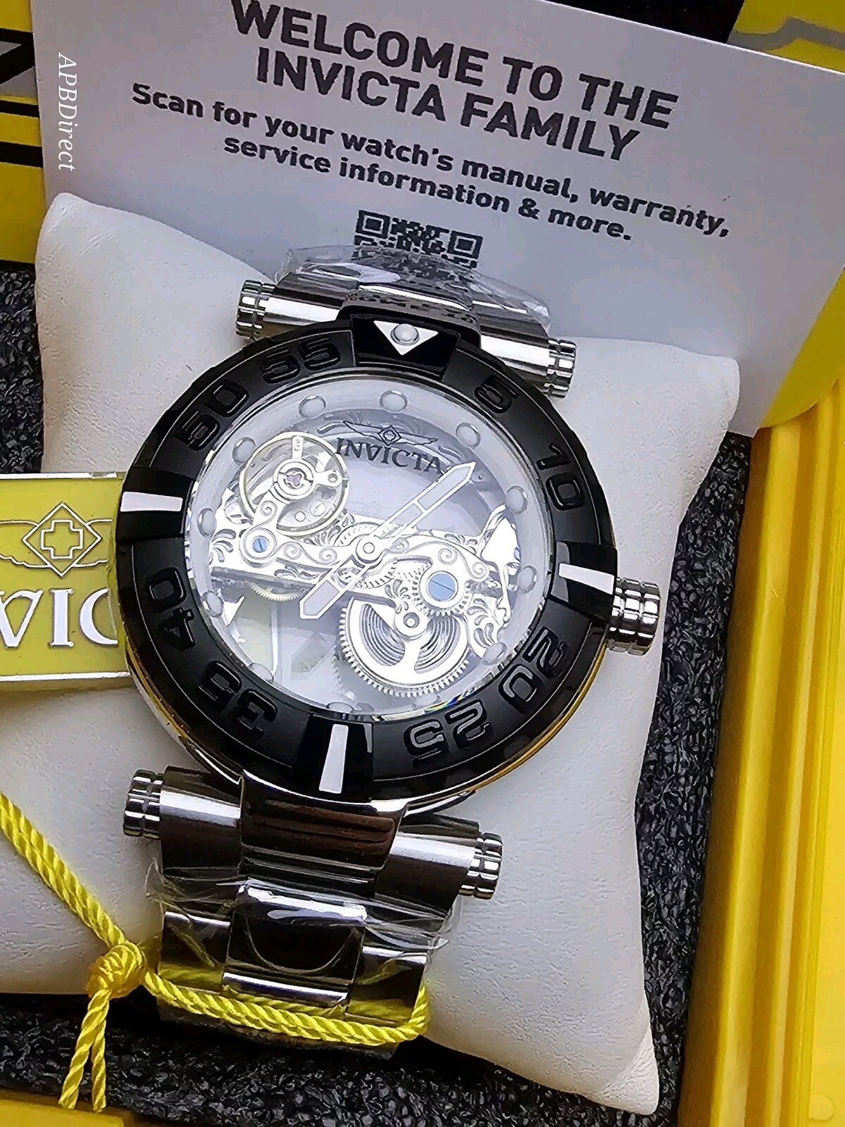 Invicta Subaqua Noma I - Automatic BRIDGE Mvmnt Skeleton Black Bezel ...