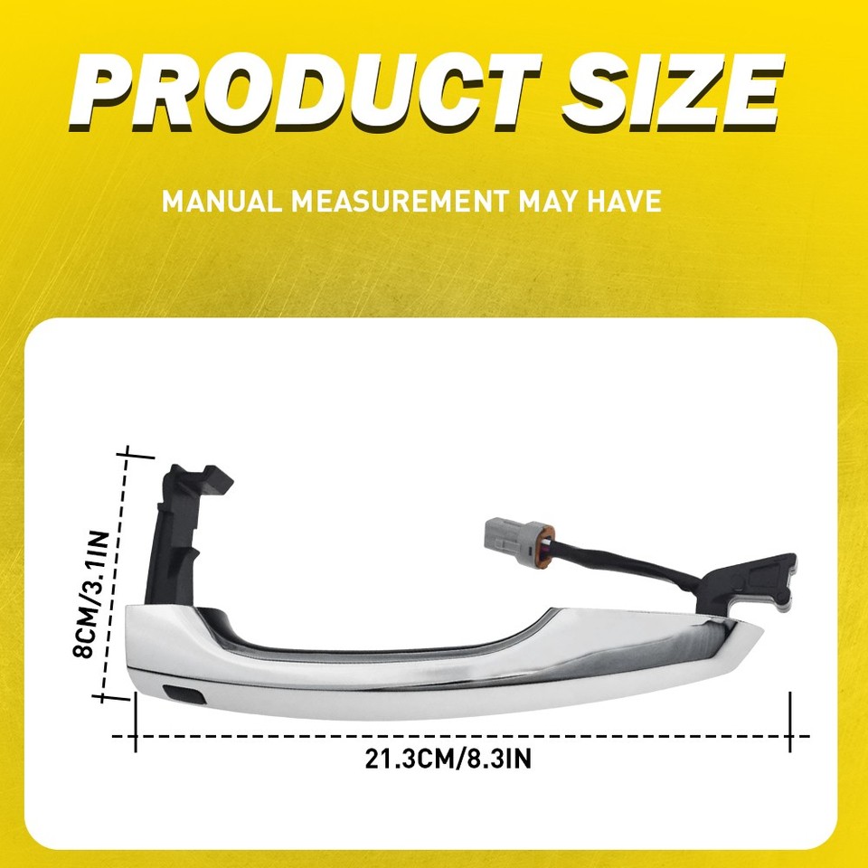 Front Left Outside Door Handle 82651-F2200 Fit for 17-20 Elantra Sedan ...