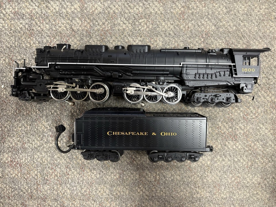 + MTH O RailKing Chesapeake & Ohio 2-6-6-6 Allegheny Steam Engine PS.2 ...