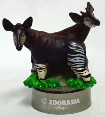 Candy Toy Trading Figure 4. Okapi Zoolasia Ranch Jungle Cracker ...