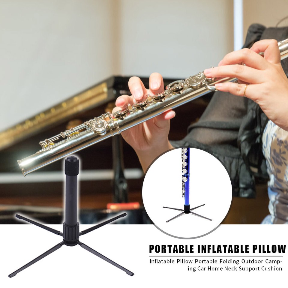 - Flute Stand Portable Foldable Clarinet Holder Rack Musical Instrument ...