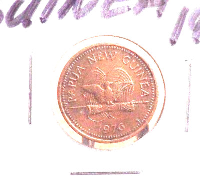 CIRCULATED 1976 1 TOEA PAPUA NEW GUINIIA COIN (82016)3 | eBay