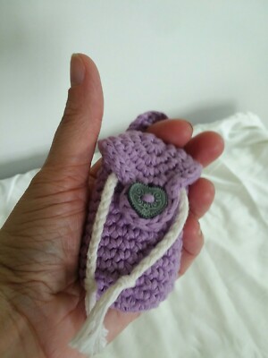 Handmade Crocheted Mini BackPack key Chain/key Ring/Back Pack Charm ...