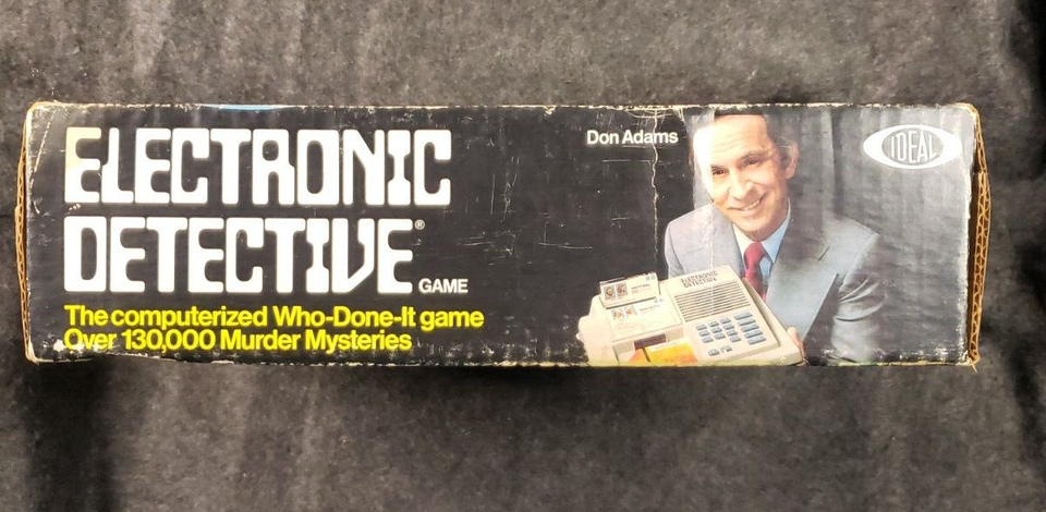 Vintage 1979 Ideal Don Adam’s Electronic Detective Game ...