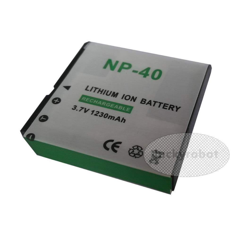 2X Battery pack for HP V5560U V5060H CANP-40 CA NP-40 Camera NP-40DBA ...
