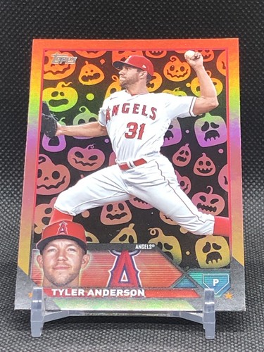 2023 Topps Update Tyler Anderson Pumpkin parallel Rare US88 | eBay