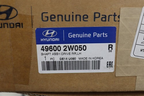 2013-2019 Hyundai Santa Fe Axle Shaft LH Driver Side | 496002W050 ...