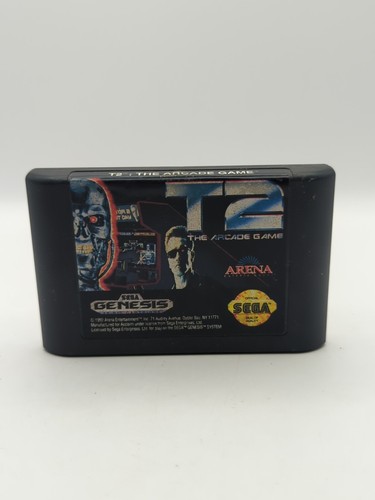 T2: The Arcade Game (Sega Genesis, 1992) Tested Authentic 734549001074 ...