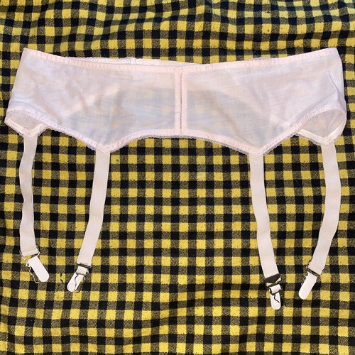 Vintage 1970’s NOS Pin-up Girl Garter Belt Pink sz 32 Gem-Dandy Made In ...