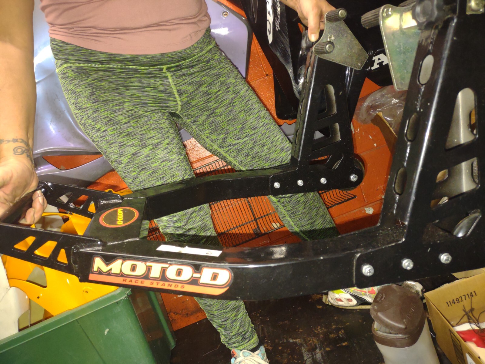 Moto-D Race Racing Stand Lift Sportbike Sport Bike Stand | eBay