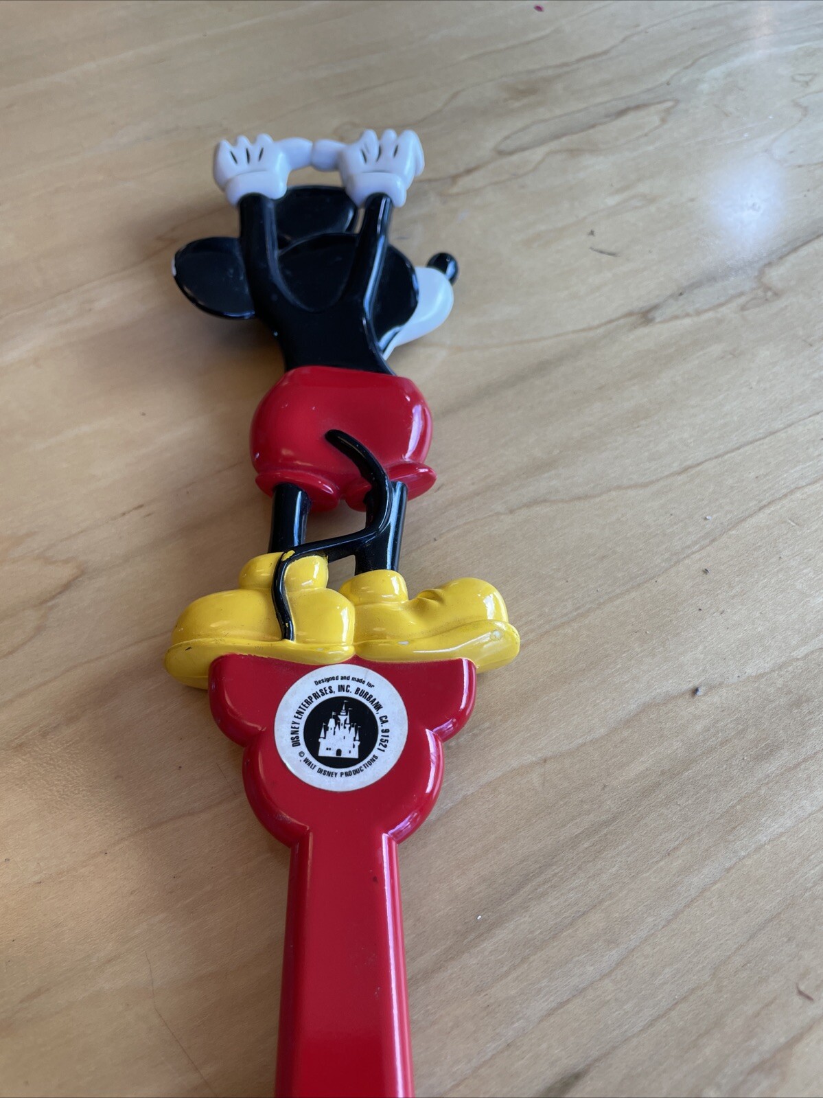Vintage Mickey Mouse Walt Disney World Back Scratcher 15.5" | eBay