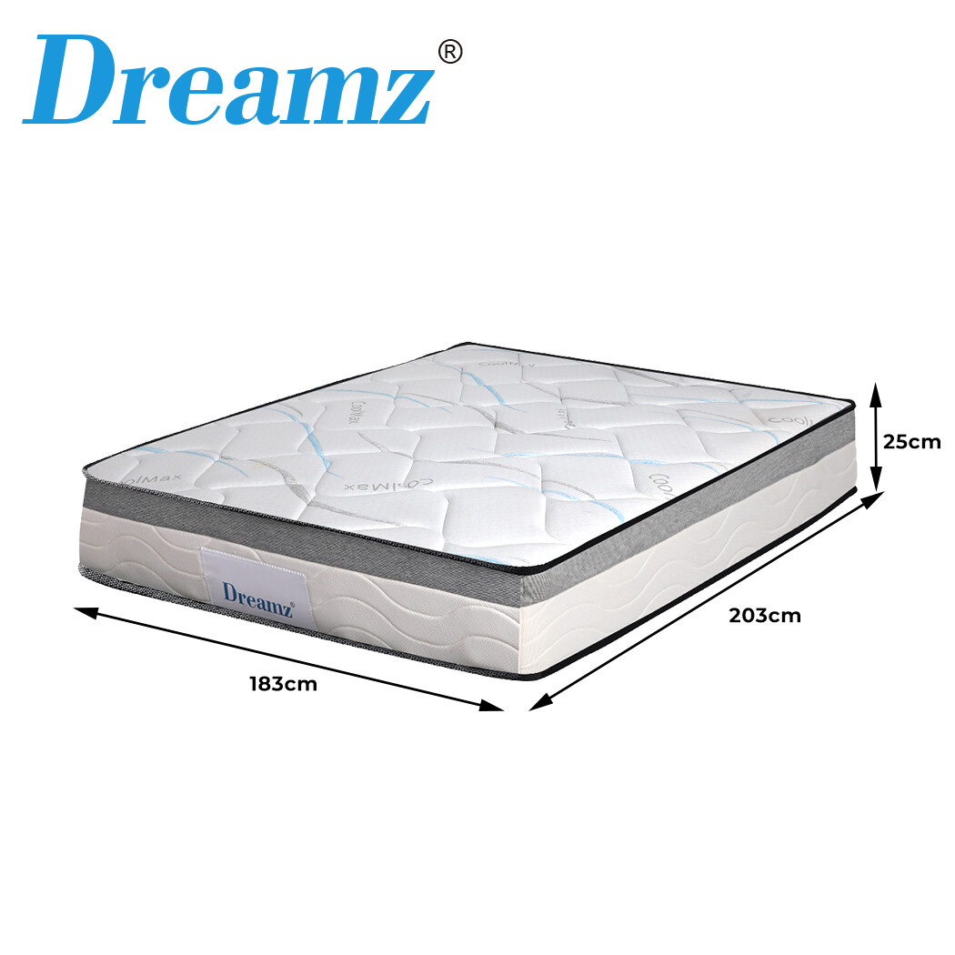 Spring Mattress Bed Pocket Tight King Dreamz | eBay Australia