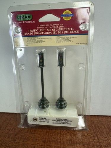 Lemax Battery Operated Traffic Lights | eBay
