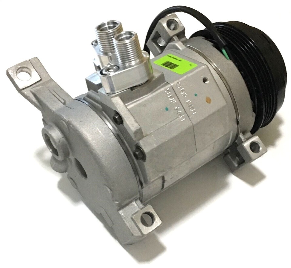 LS Swap AC Compressor Adapter #8AN & #10AN Fittings For Denso 10S17F ...