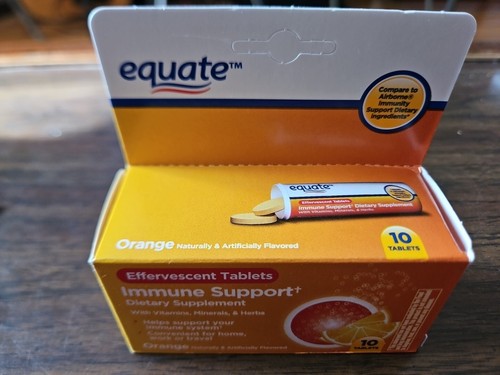 Equate Immune Support Dietary Supplement, Orange, 10 Count | eBay