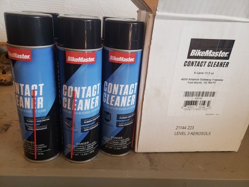 BikeMaster Contact Cleaner - 13.5 Oz. - 7017 case of 6 | eBay