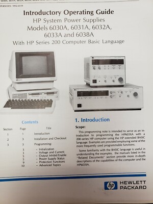 HP system power suppies 6030a,6031a,6032a,6033a,6038a with hp series ...
