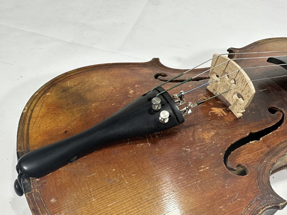 Antique German Violin Labeled "Carl Bachmann" With Case ~ Size 4/4 | eBay