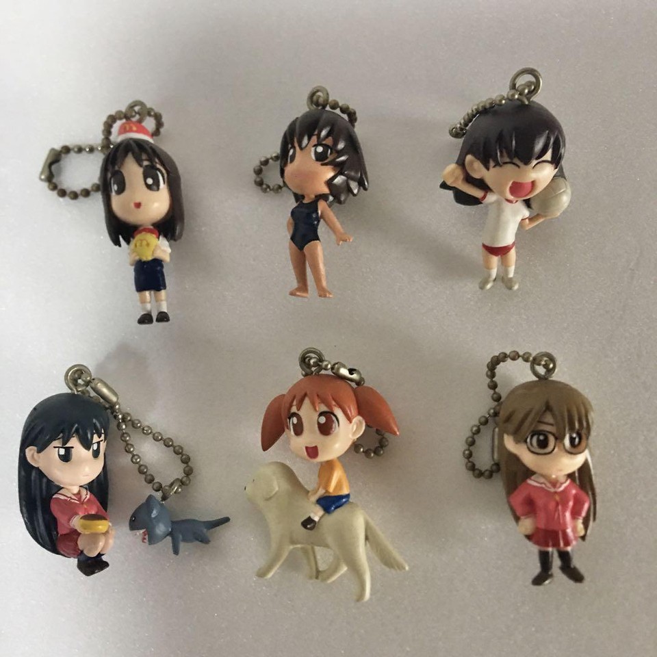 Azumanga Daioh keychain Mini Figure Bandai Swing Azumanga Part 1 All ...
