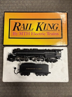 + MTH O RailKing Chesapeake & Ohio 2-6-6-6 Allegheny Steam Engine PS.2 ...
