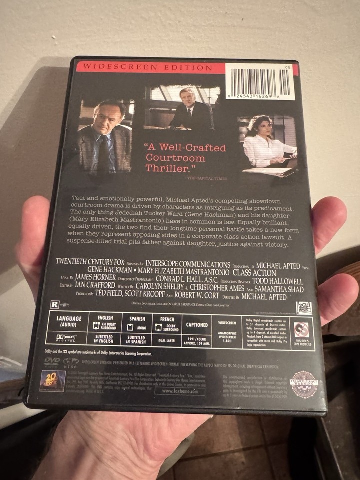 Class Action (DVD) Gene Hackman - OOP | eBay