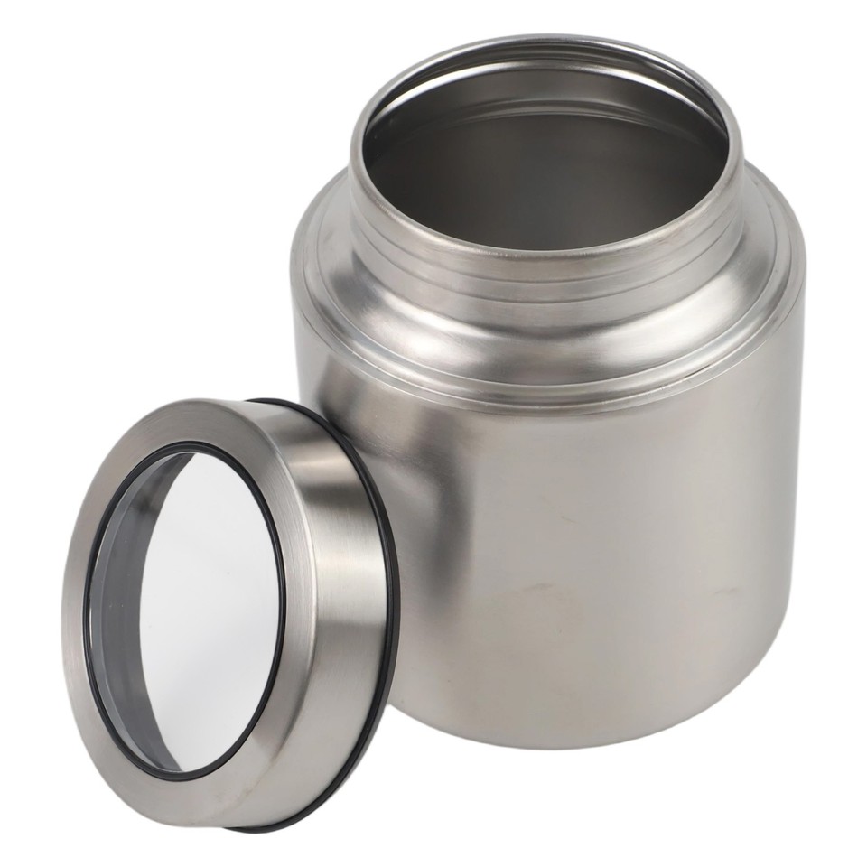 Thread Seal 304 Stainless Steel Airtight Food Storage Container for Tea ...