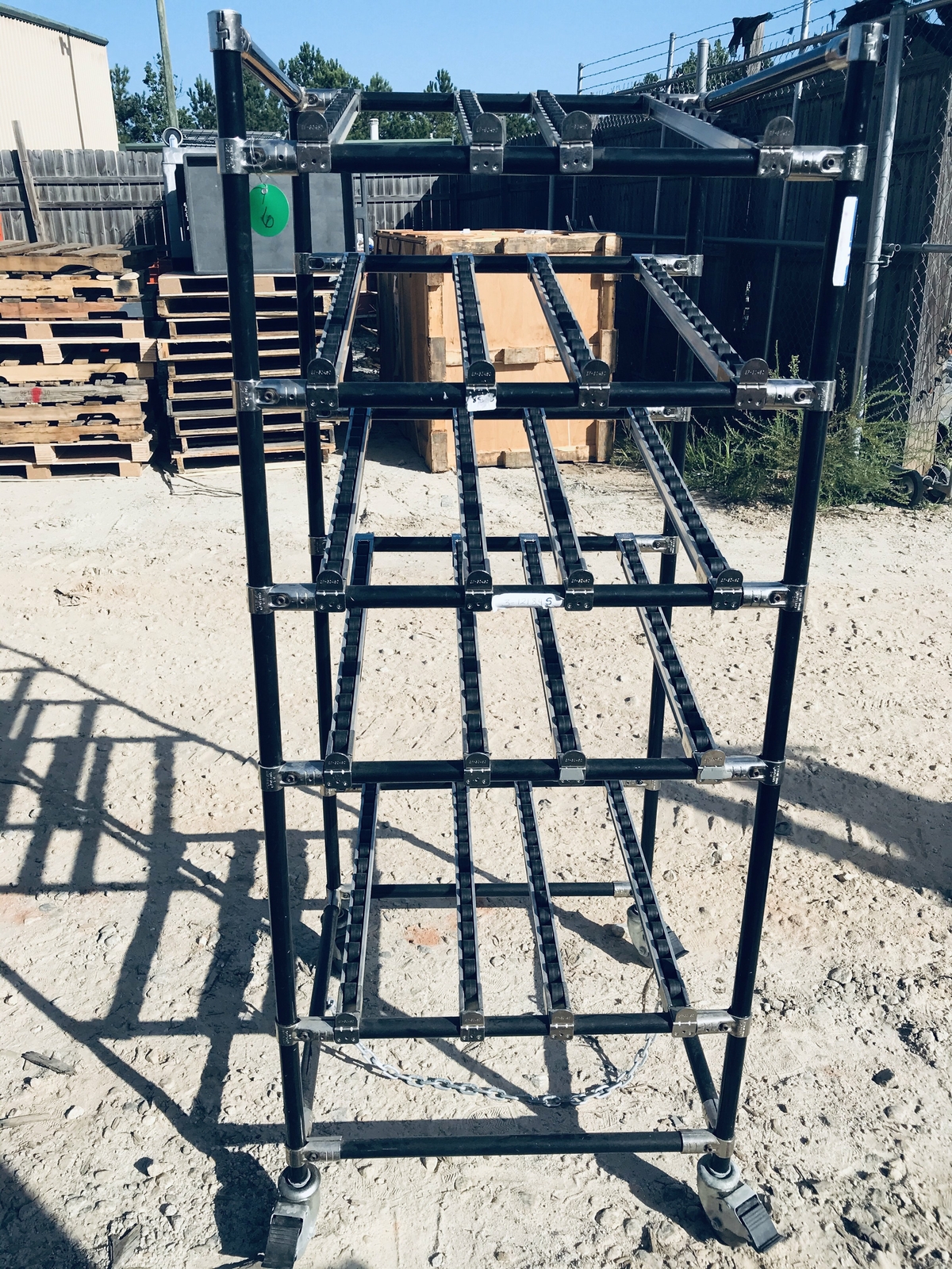 Used Creform Adjustable Modular Material Handling Roller Rack - 26" X ...