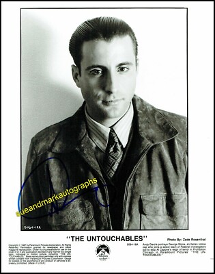 Andy Garcia The Untouchables Oceans 11 Internal Affairs Signed ...