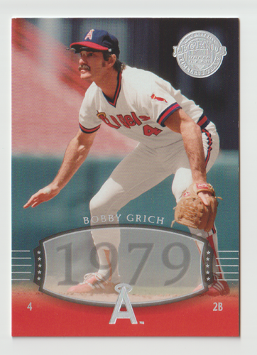 2004 UD Legends Timeless Teams #162 Bobby Grich 79 - California Angels ...