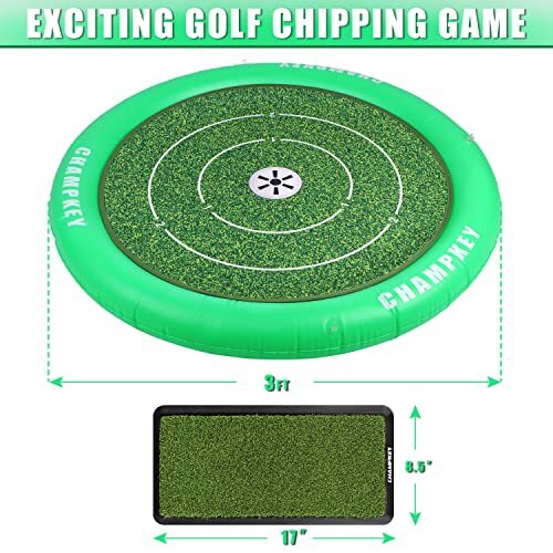 3' x 3' Floating Golf Chipping Green - Premium Floating Golf Chipping ...