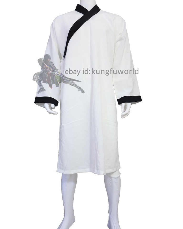 Shaolin Monk Wudang Taoist Robe Tai Chi Suit Martial arts Wing Chun ...