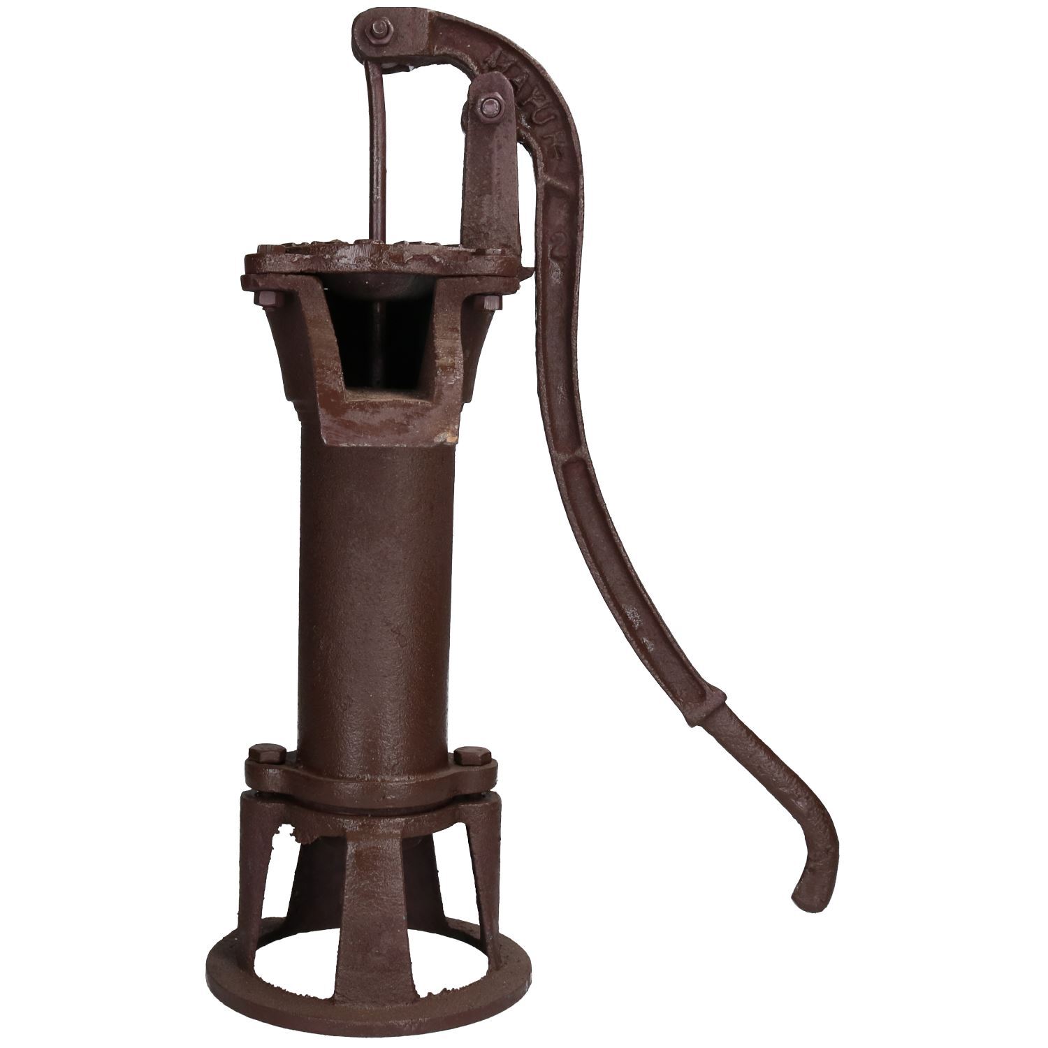Garden Hand Water Pump Vintage Style Cast Iron Well Ornament Feature ...
