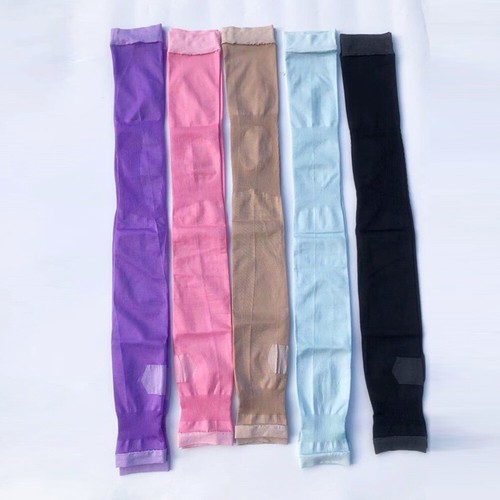 Open Toe Pressure Socks Long Leg Support Compression Stocking Shin ...