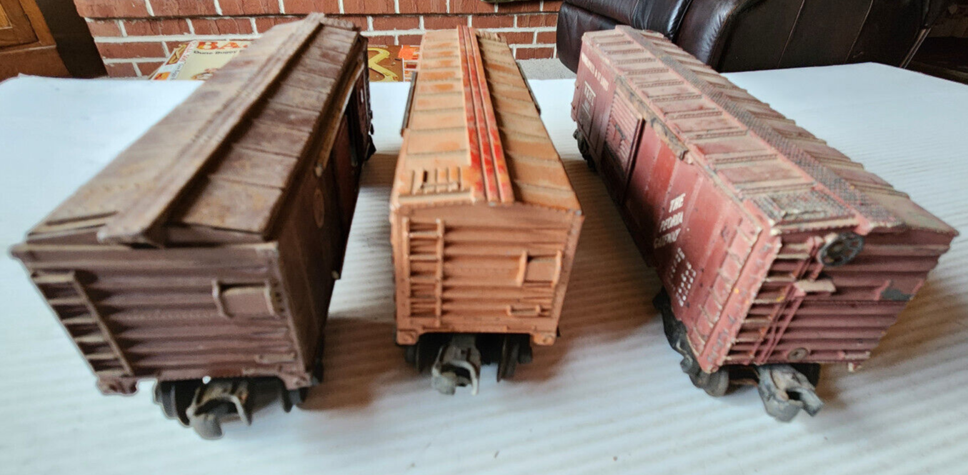 Lionel O Gauge Box Cars Lot Of 3 | eBay
