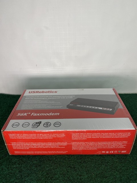 USRobotic 5686G V92 & V90 External Faxmodem for sale online | eBay
