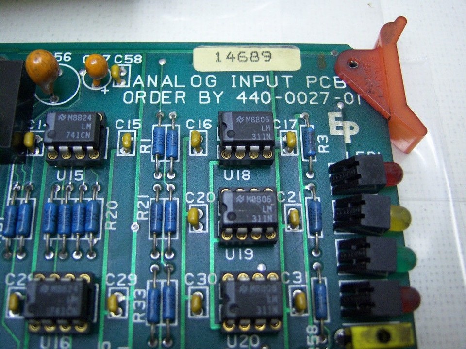 Akron Standard Analog Input Card 440-0027-01 PC Board | eBay