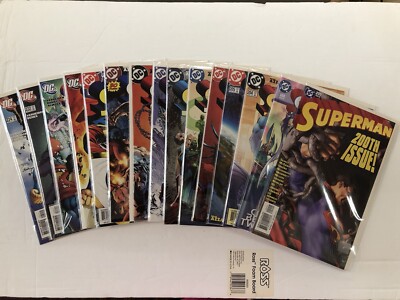 *Superman 200-224, Secret Files '04, Lee signed | 28 High Grade books ...