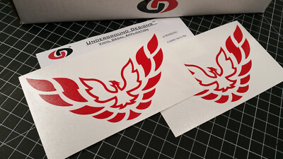 Firebird Decals (2pk) Side Pillar Window Stickers Fits Pontiac Trans Am ...