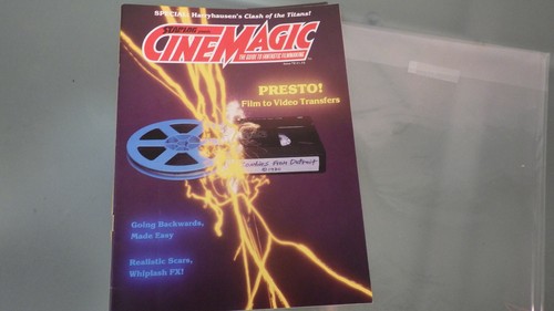 Vtg 1980 CineMagic Magazine #8 by Starlog Guide To Fantastic Filmmaking ...