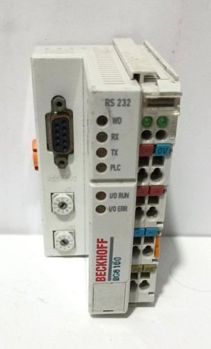 BACKHOFF BC8100 RD232 BUS TERMINAL CONTROLLERCOUPLER WITH INTEGRATED ...