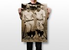 Lou Gehrig And Babe Ruth Print Canvas Wall Art Home Decor - POSTER ...