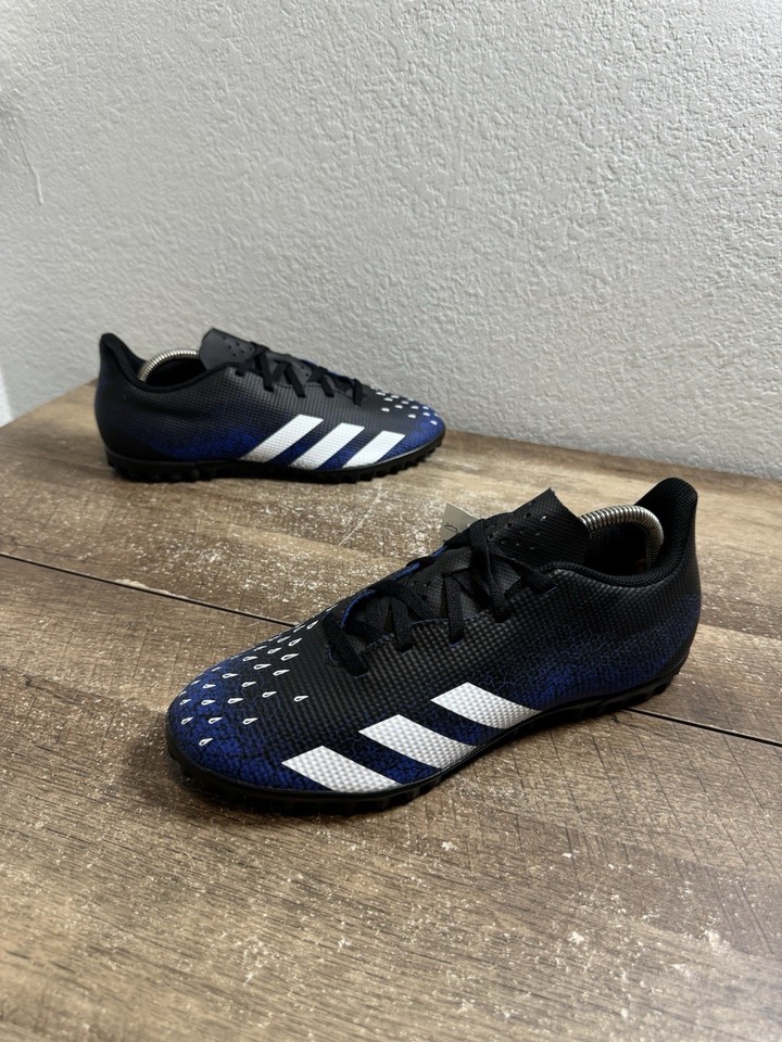 Adidas Predator FREAK.4 TF FY0634 Men's US 9 Black Blue Soccer Football ...