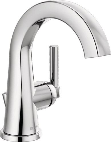 Delta Becker 1 Handle Centerset Bathroom Faucet Chrome-Certified ...
