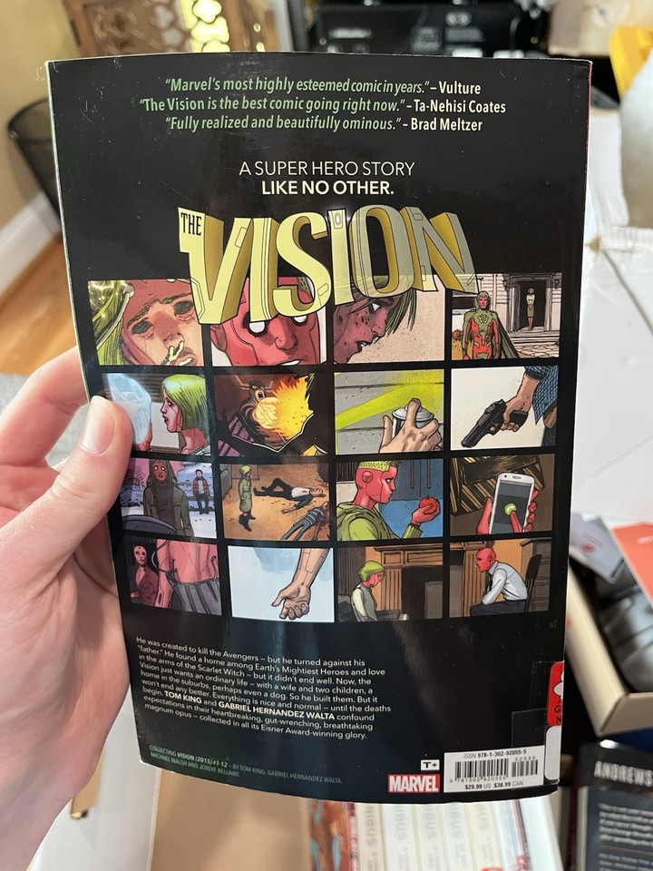Vision: The Complete Collection - Paperback By King, Tom 9781302920555 ...